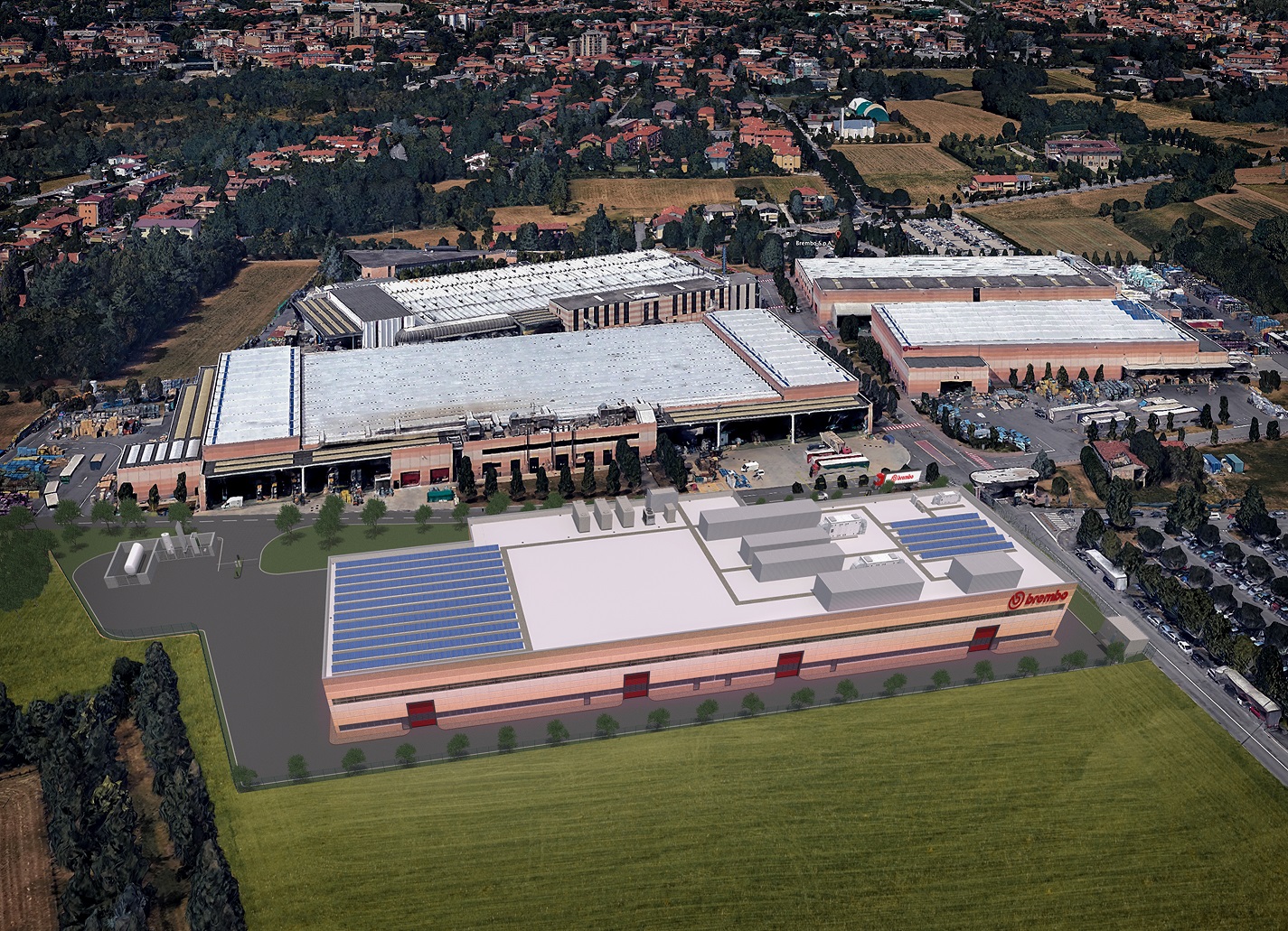 Brembo | New carbon factory at Curno | bmb-consult