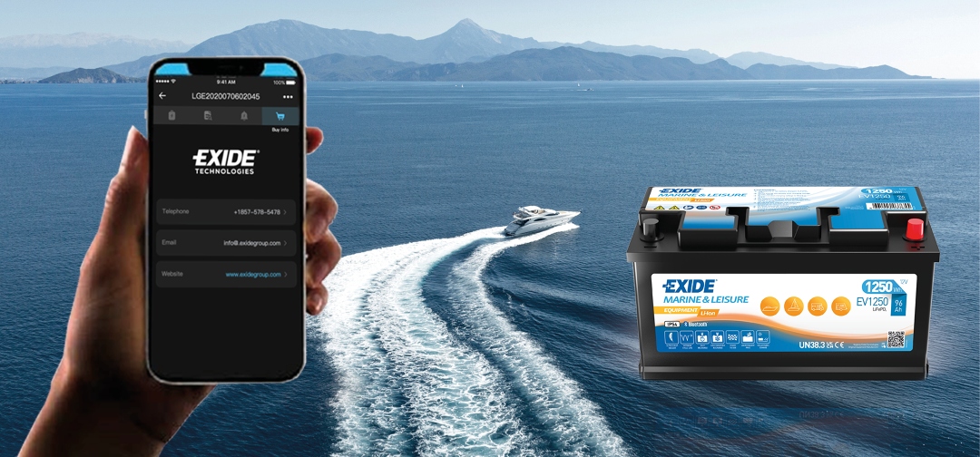 Exide | Die Marine & Leisure Li-Ionen Versorgerbatterien | bmb-consult